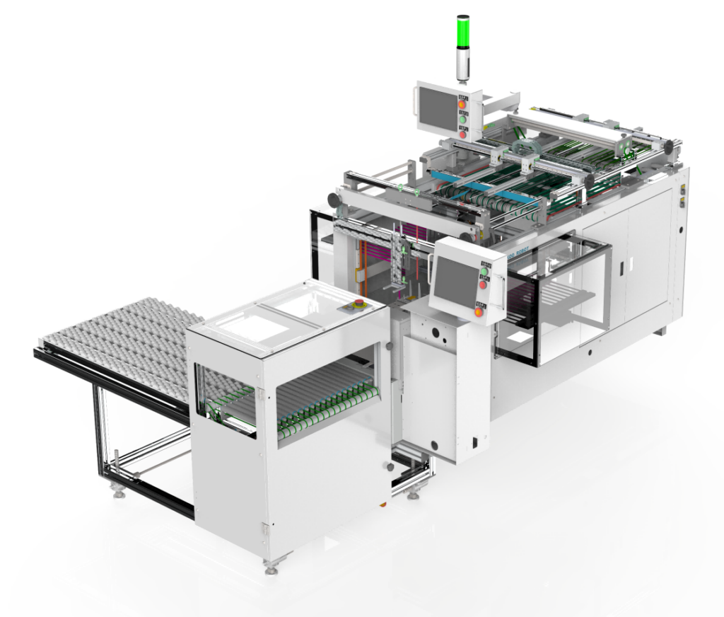 Middle-sealed Bag Sorting and Binding Machine – Cuckoo bag sorting and ...