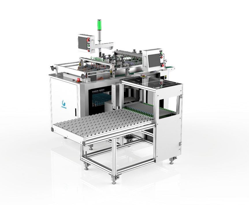 Three-side sealed Bag Sorting and Binding Machine( Automatic Defects ...